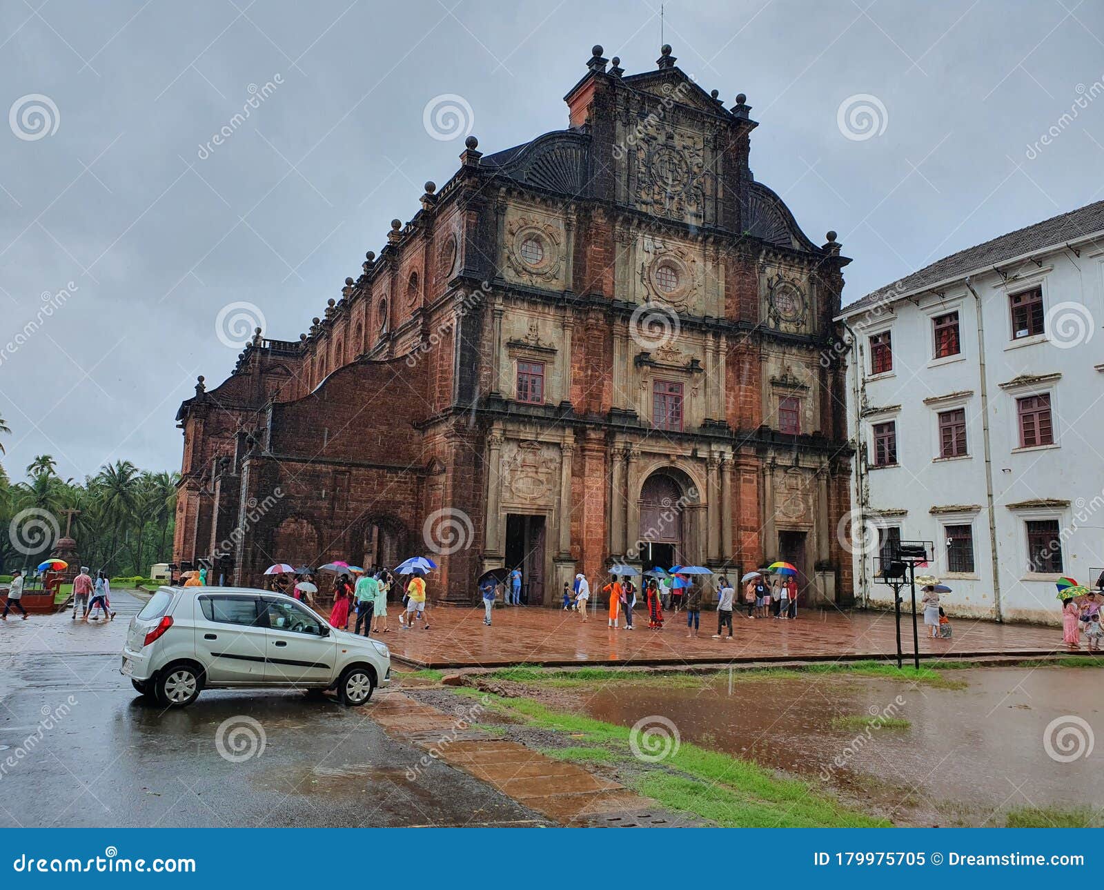 Old Goa Church Such a Religious Place Editorial Image - Image of ...