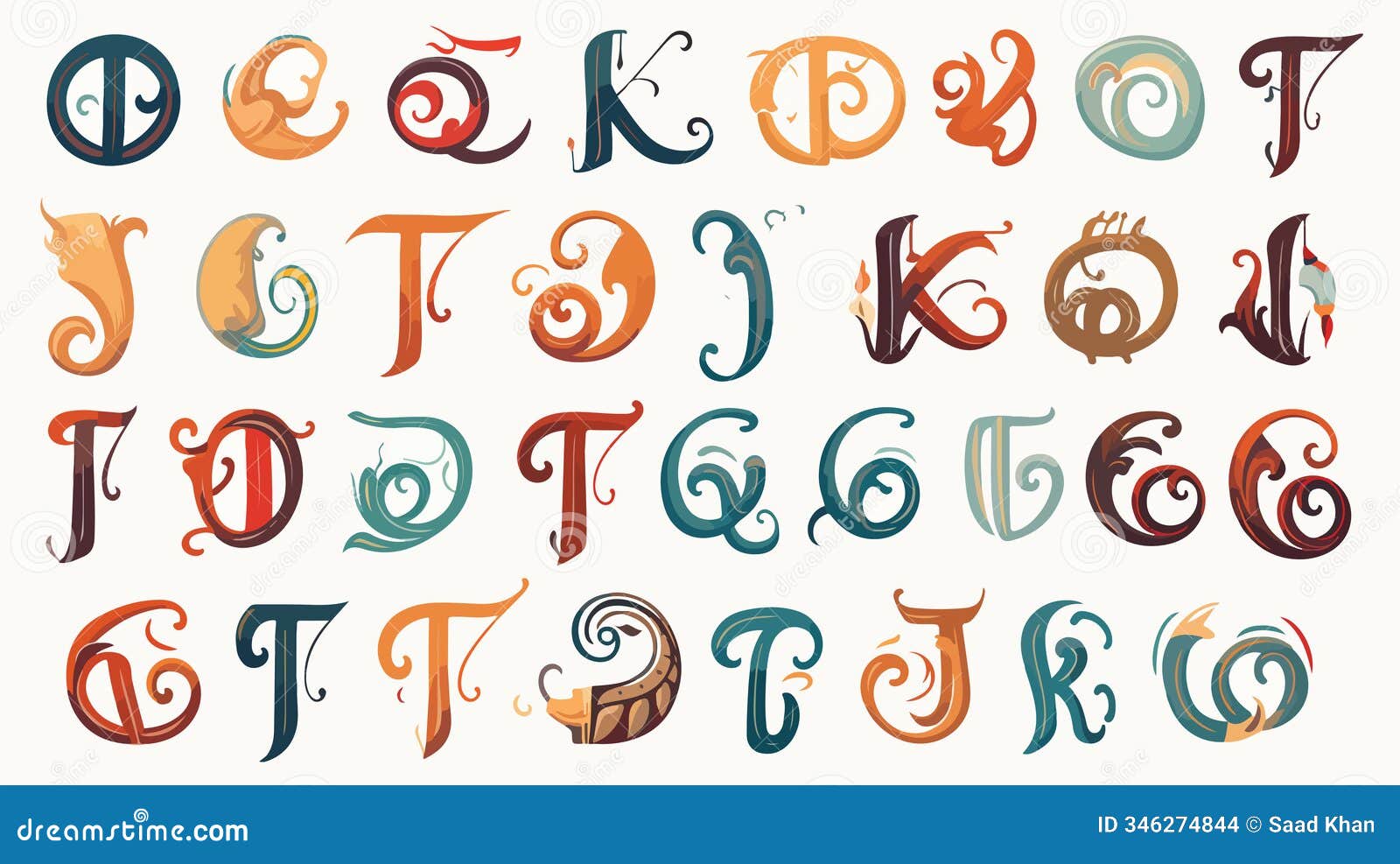 Old Gokturk Alphabet Turkish Writing Vector Drawing Stock Illustration ...