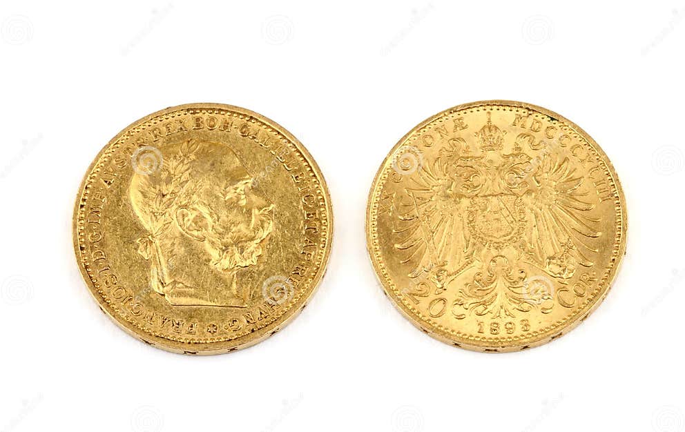 Old gold coins stock photo. Image of finance, change - 21130088