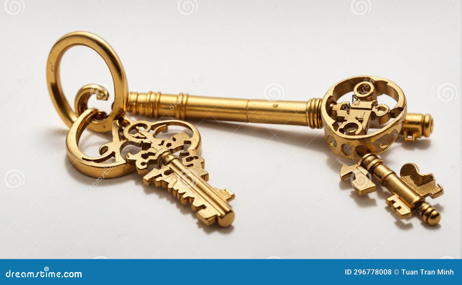 Old Gold Key stock illustration. Illustration of silver - 296778008
