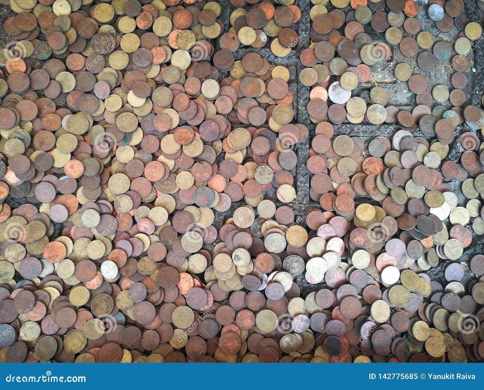 Old Treasure Map Background With Compass And Ruler Stock Image ...