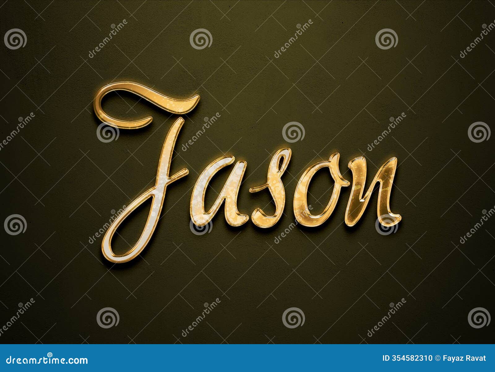 Man Name Jason Hand Lettering Cartoon Vector | CartoonDealer.com #198757369