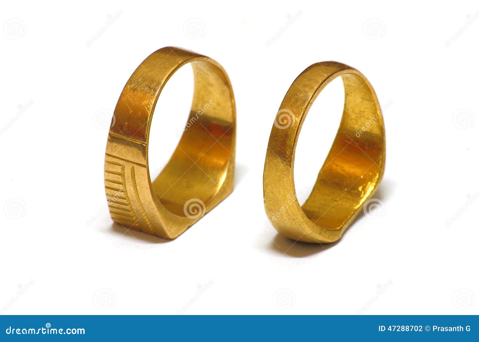 Old Gold wedding rings stock photo. Image of jewel, rings - 47288702