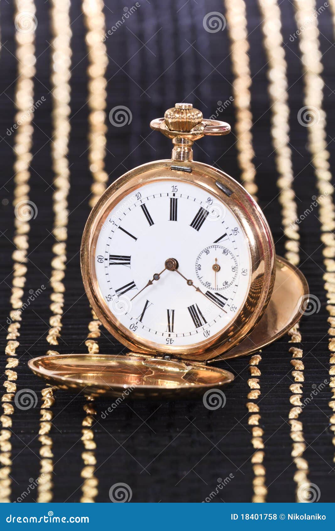 Old golden watch stock photo. Image of gilt, nostalgia - 18401758