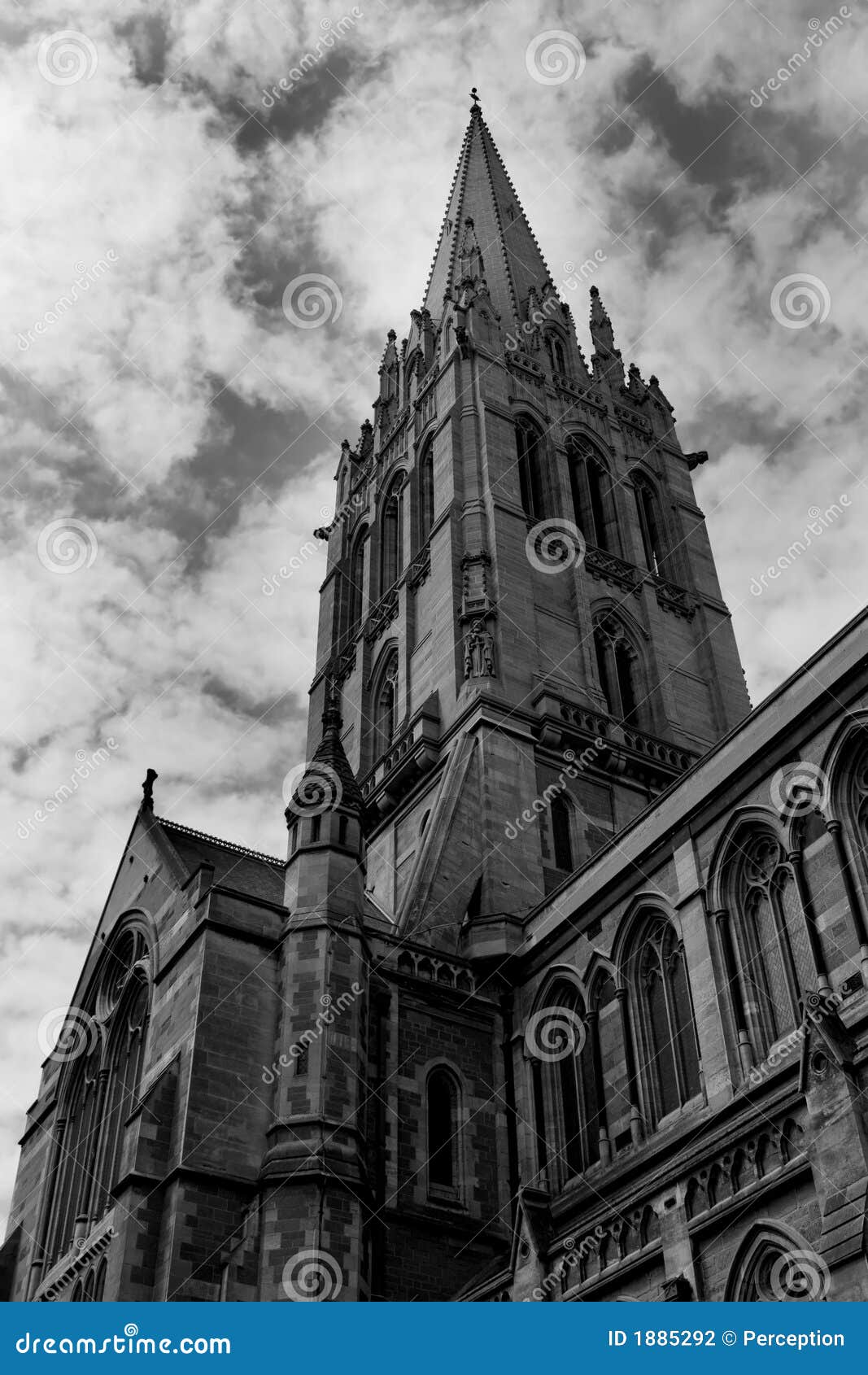 Old Gothic Cathedral stock photo. Image of gothic, religious - 1885292