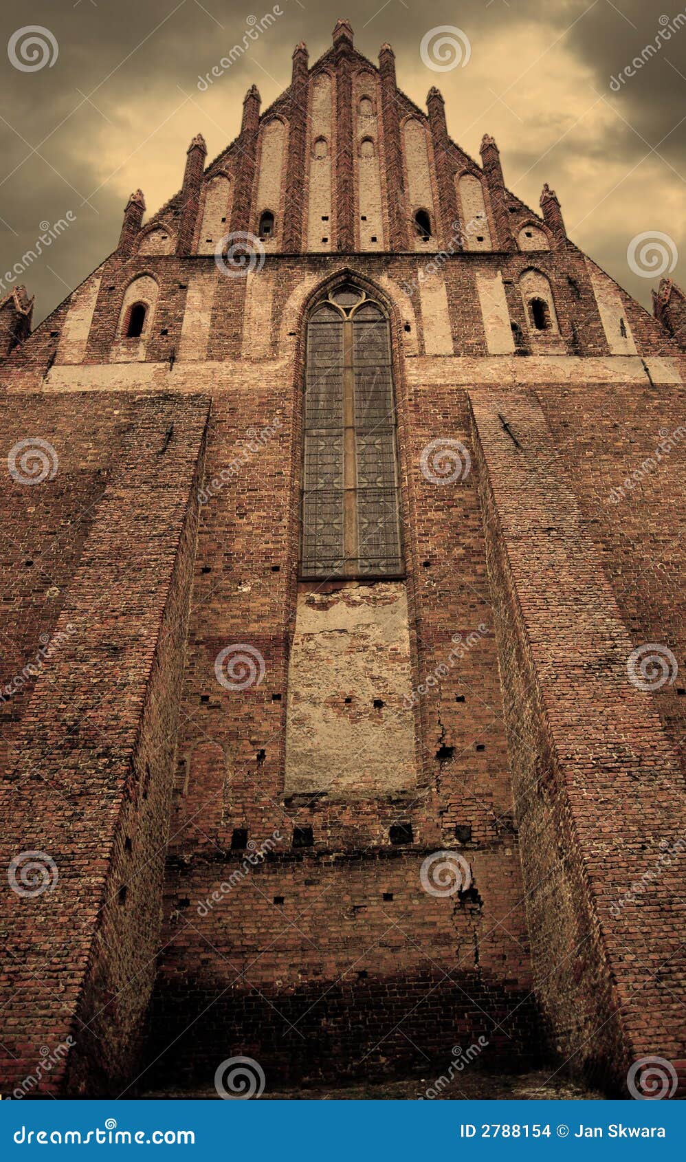 Old gothic church stock photo. Image of catholic, castle - 2788154