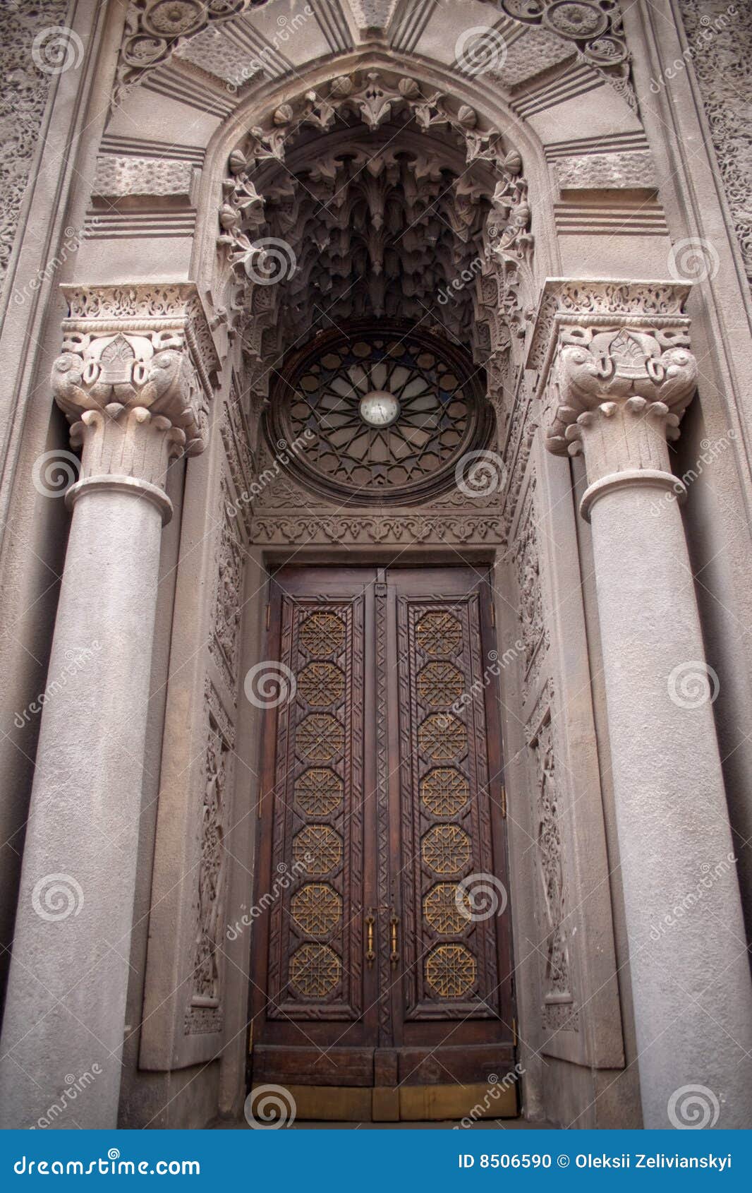 Old gothic door stock photo. Image of ornament, grunge - 8506590