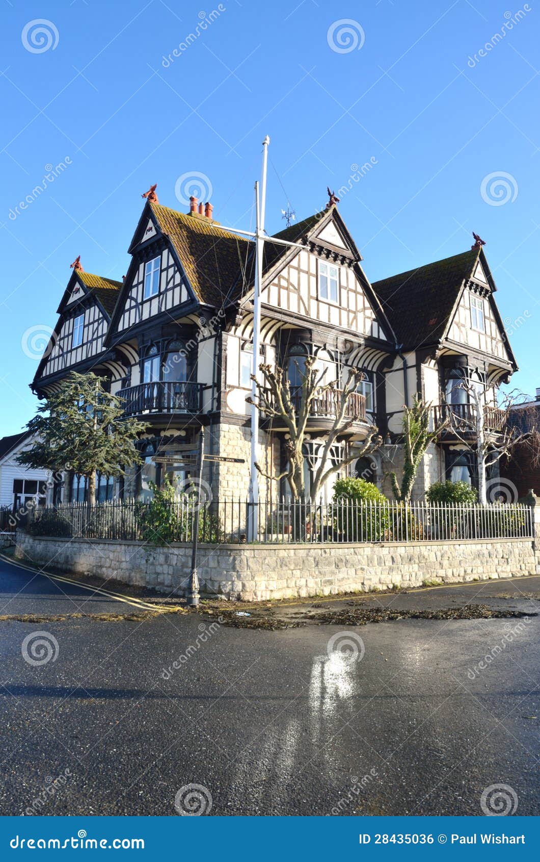Old Gothic House stock photo. Image of style, mystical - 28435036