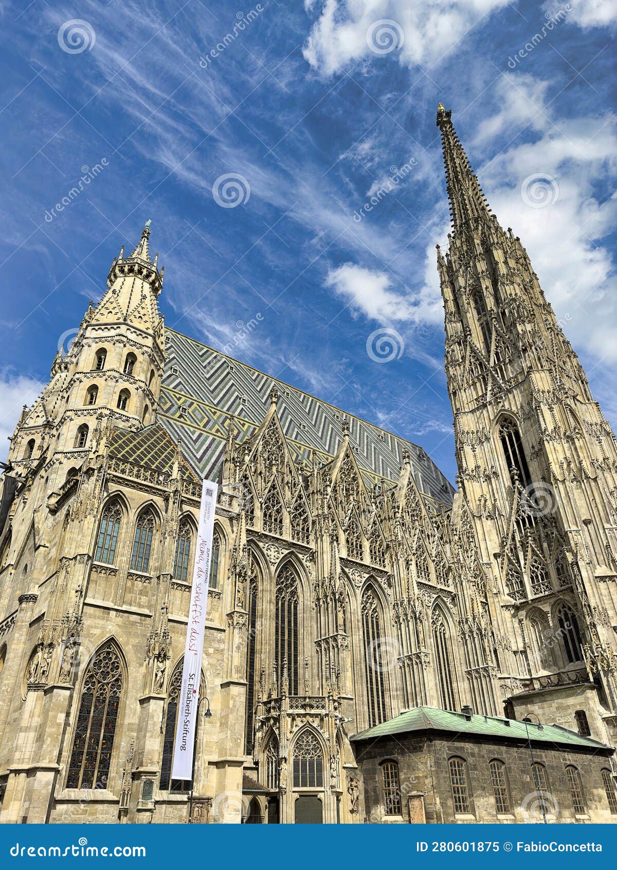 Old Gothic Style St Stephen S Cathedral in Vienna Editorial Image ...