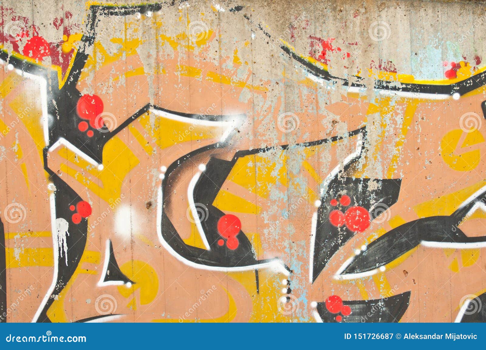 Old graffiti background stock image. Image of rough - 151726687