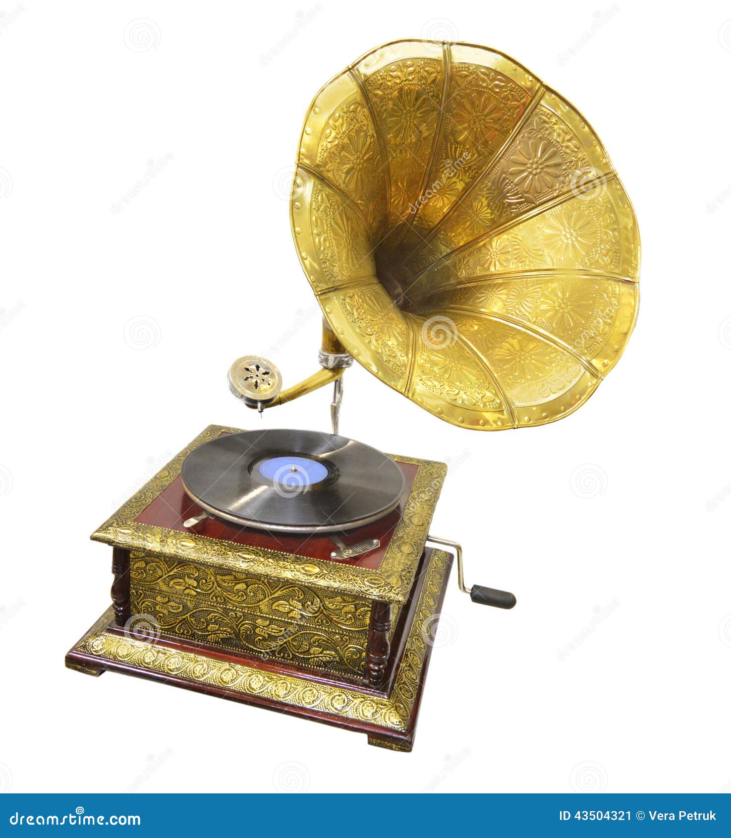 Old gramophone stock image. Image of history, disk, phonograph - 43504321