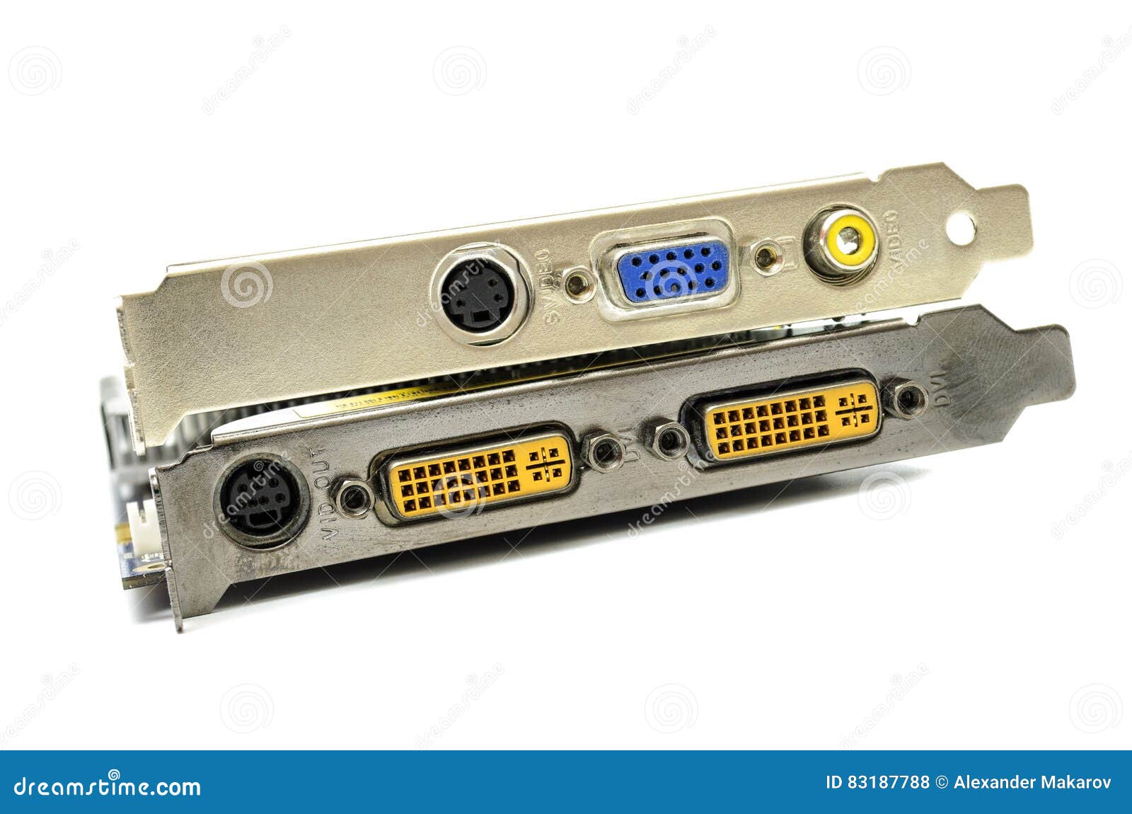 Old graphics card stock photo. Image of isolation, graphics - 83187788