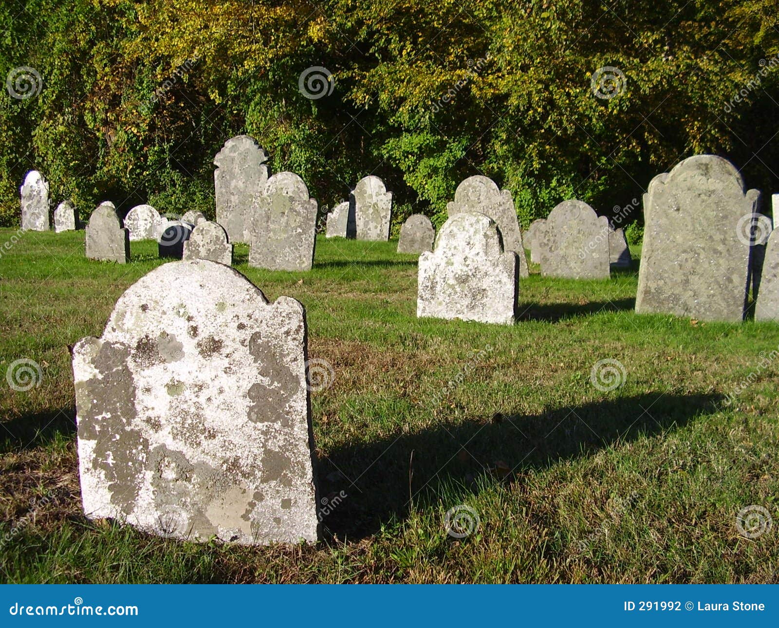 Old Graveyard stock photo. Image of connecticut, historic - 291992