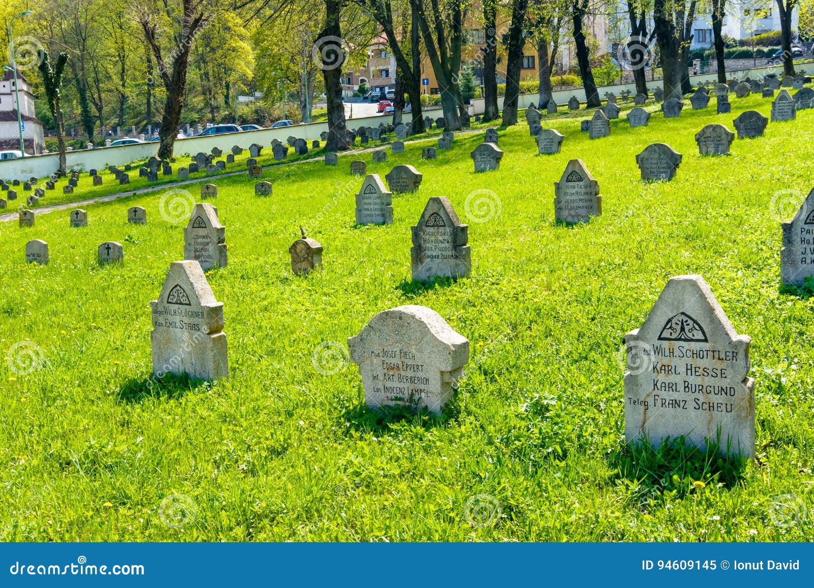 Old Graveyard,Brasov, Romania Editorial Image - Image of brasov ...