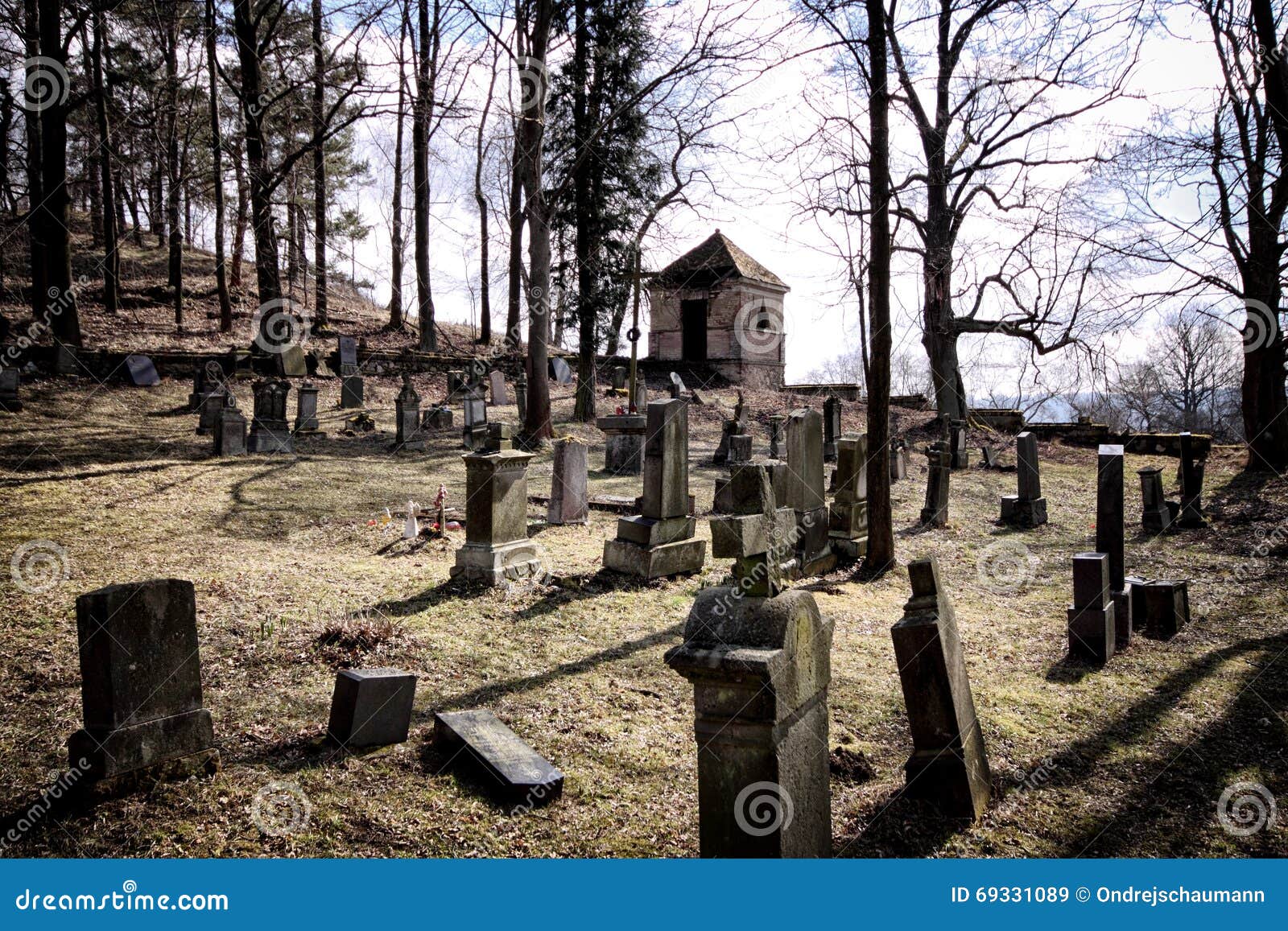 Old graveyard stock image. Image of abandoned, cemetery - 69331089