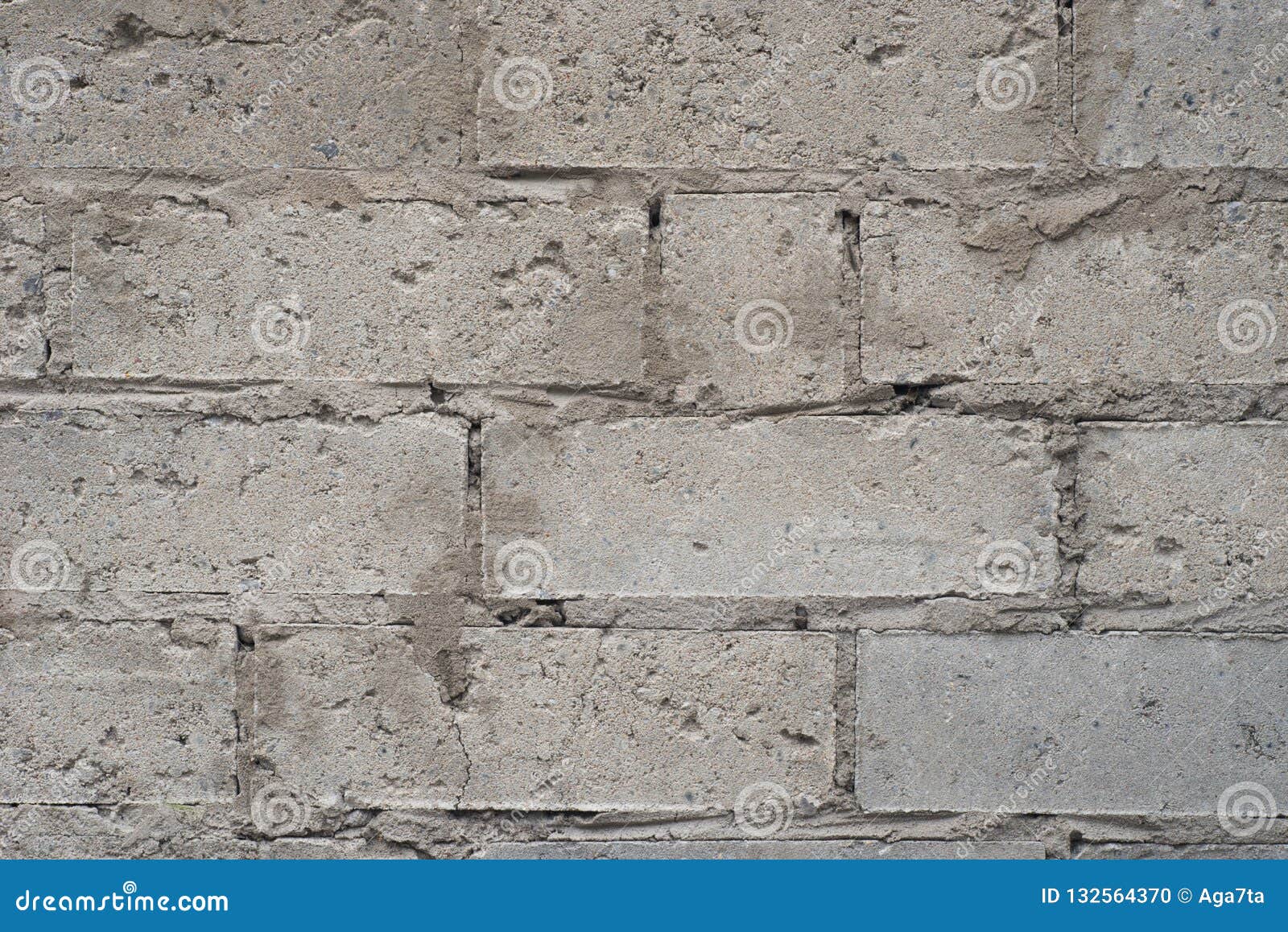 Old Gray Brick Wall Texture Stock Photo - Image of background, light ...