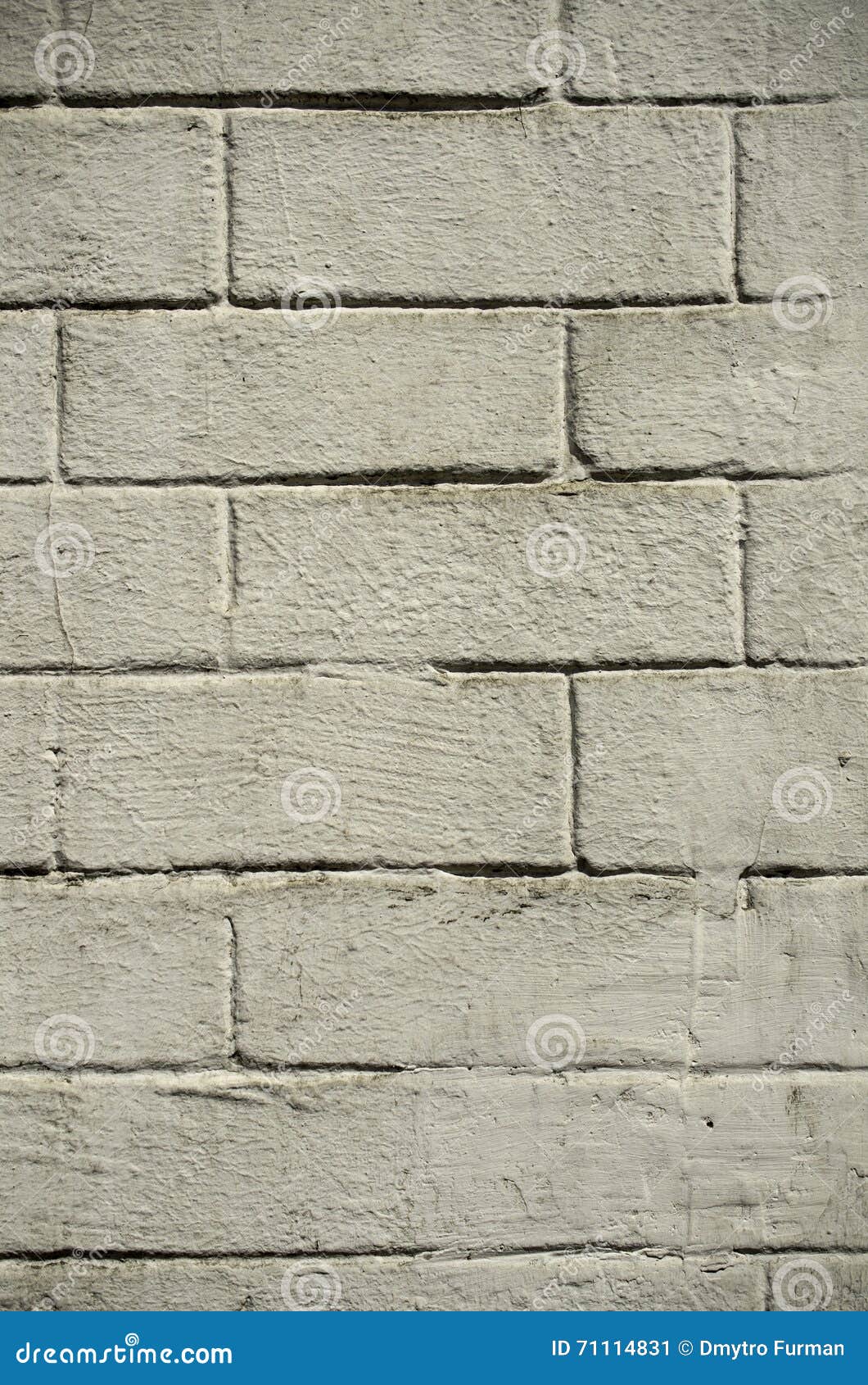 Old Gray Painted Brick Wall. Stock Image - Image of texture, pattern ...