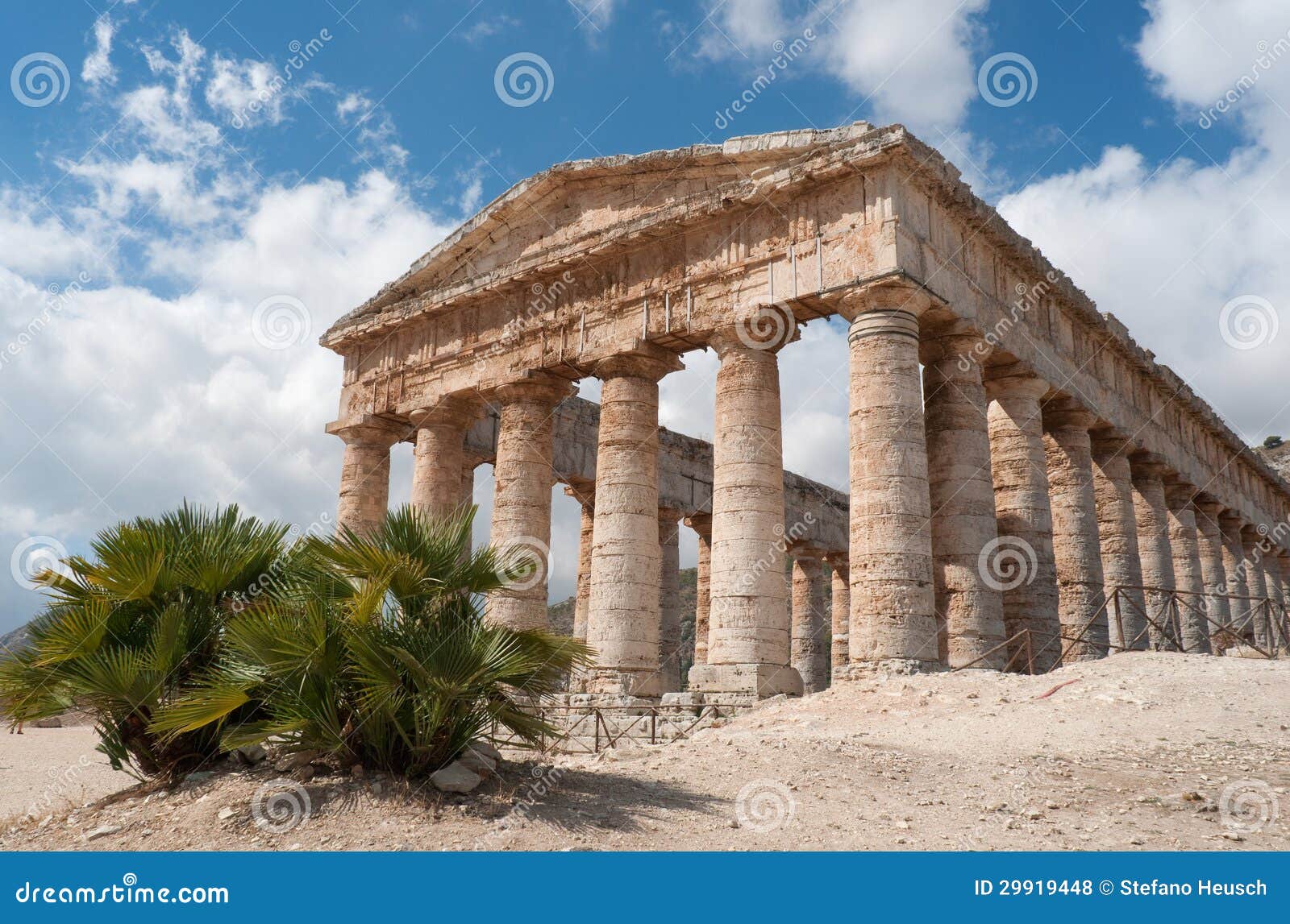 Segesta temple stock photo. Image of ruined, corinthian - 29919448