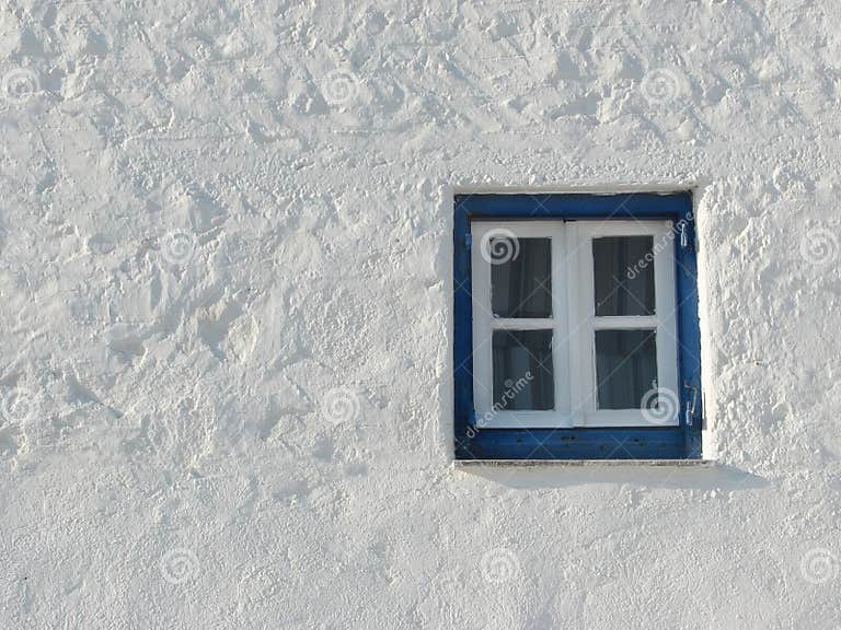 Old greek window stock image. Image of greece, mykonos - 6129515