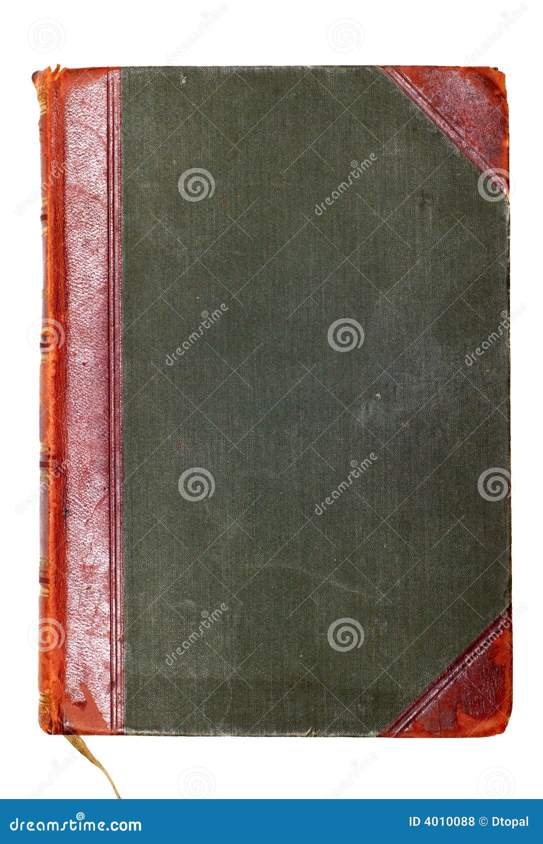 Old green book cover stock photo. Image of front, rectangle - 4010088