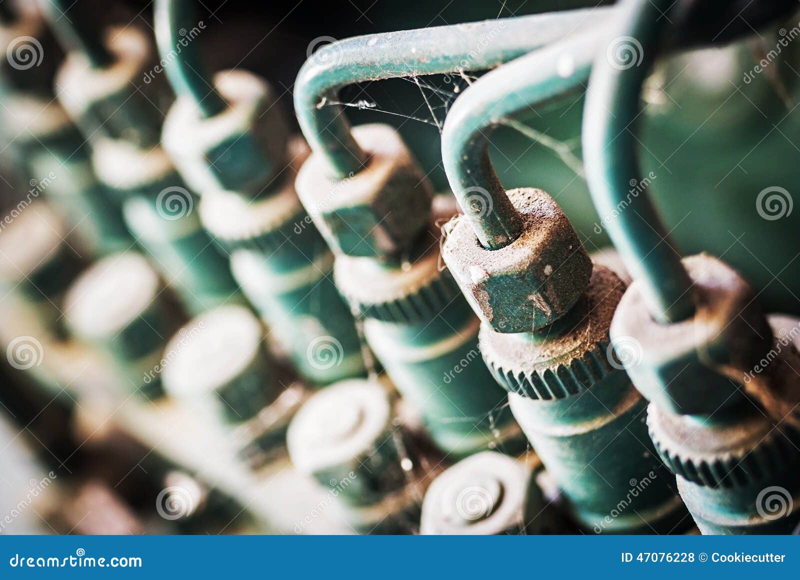 Old green diesel engine stock photo. Image of pump, metallic - 47076228