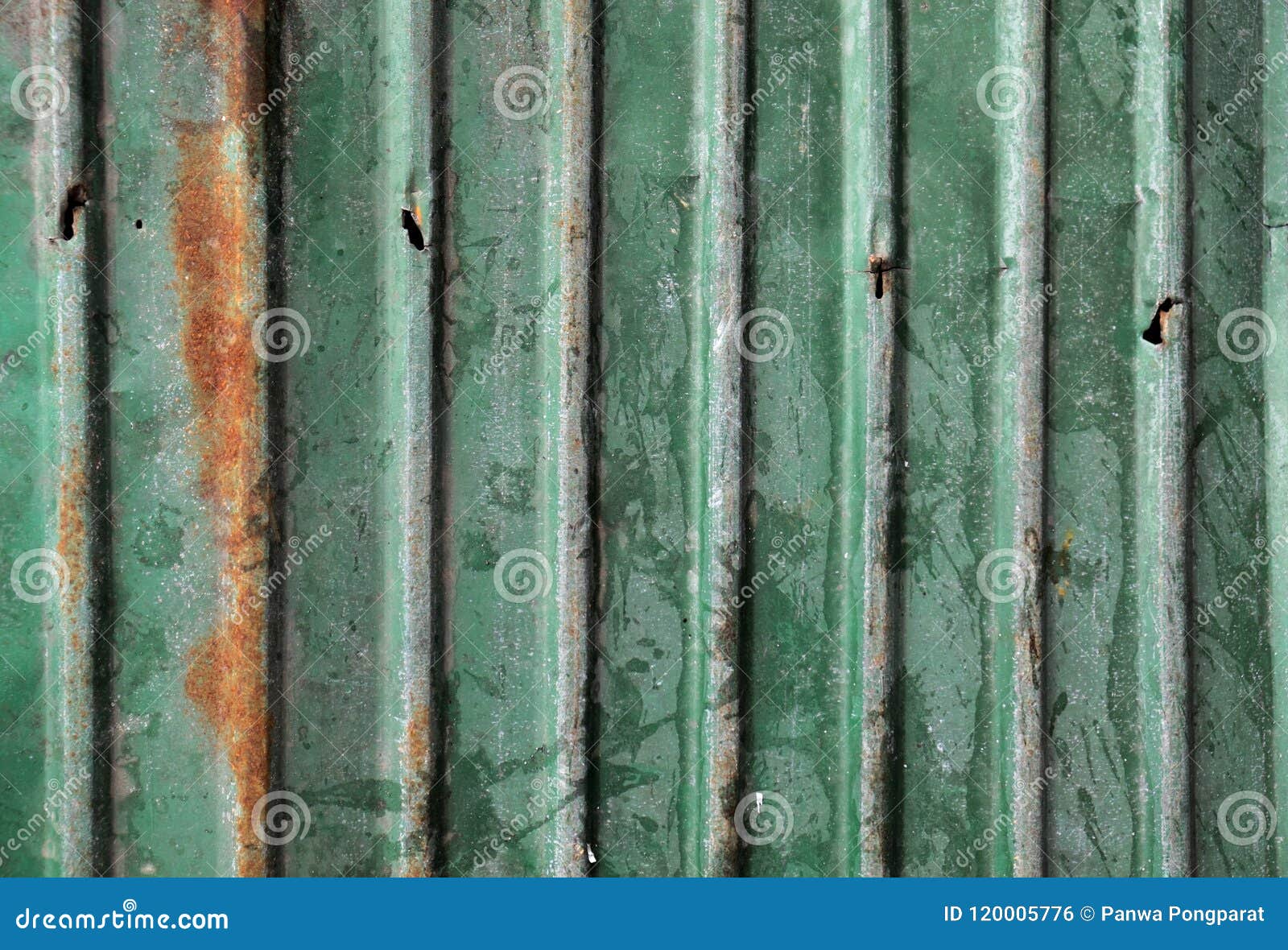 Old Green Metal with Rust Background Stock Photo - Image of steel ...