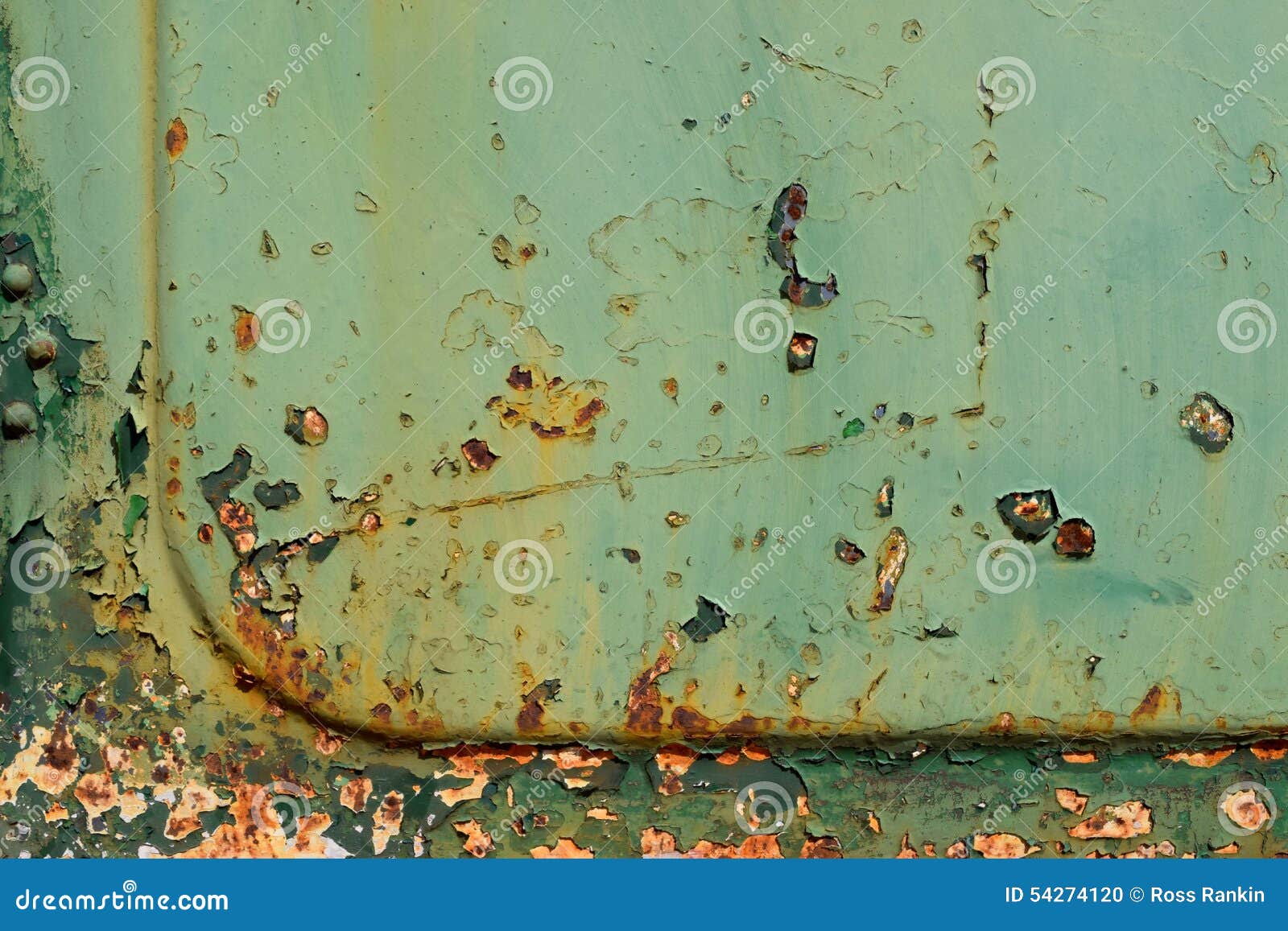 Old Green Paint stock photo. Image of vintage, rusting - 54274120