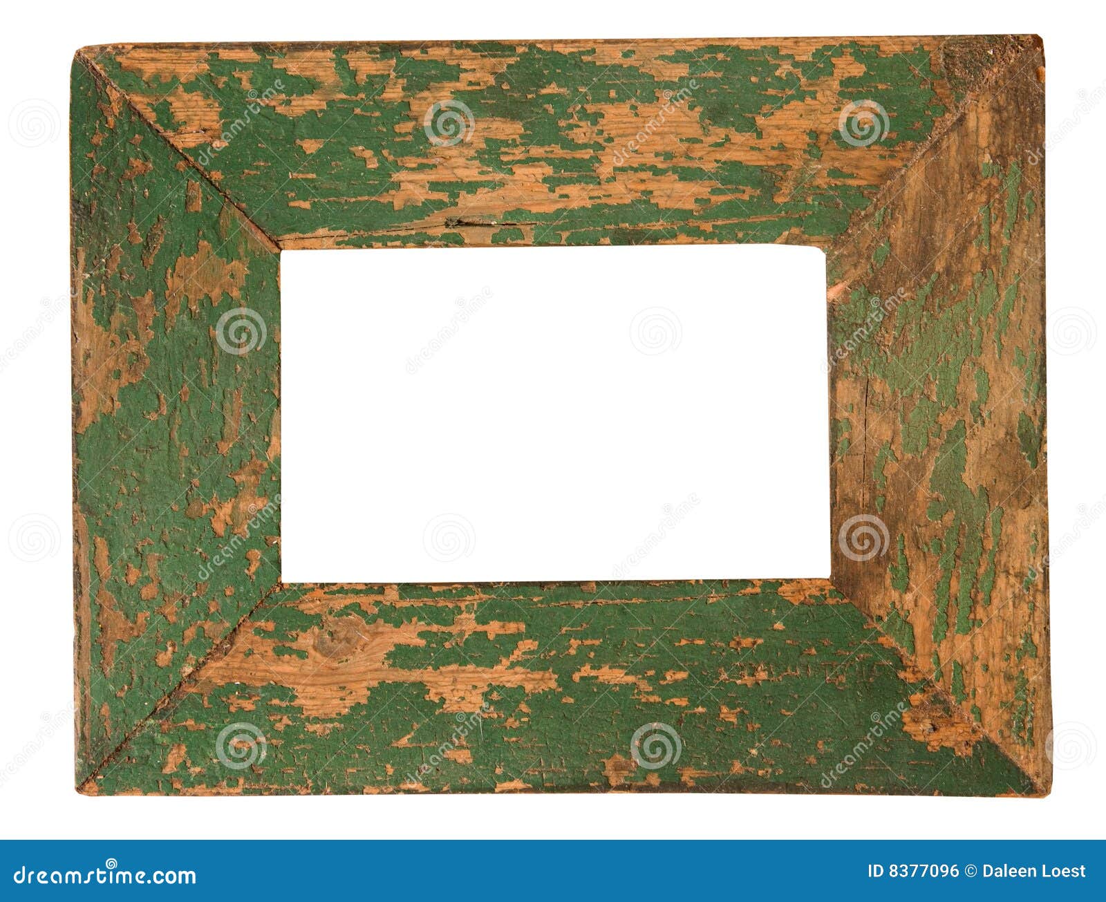 Old green picture frame stock photo. Image of vintage - 8377096