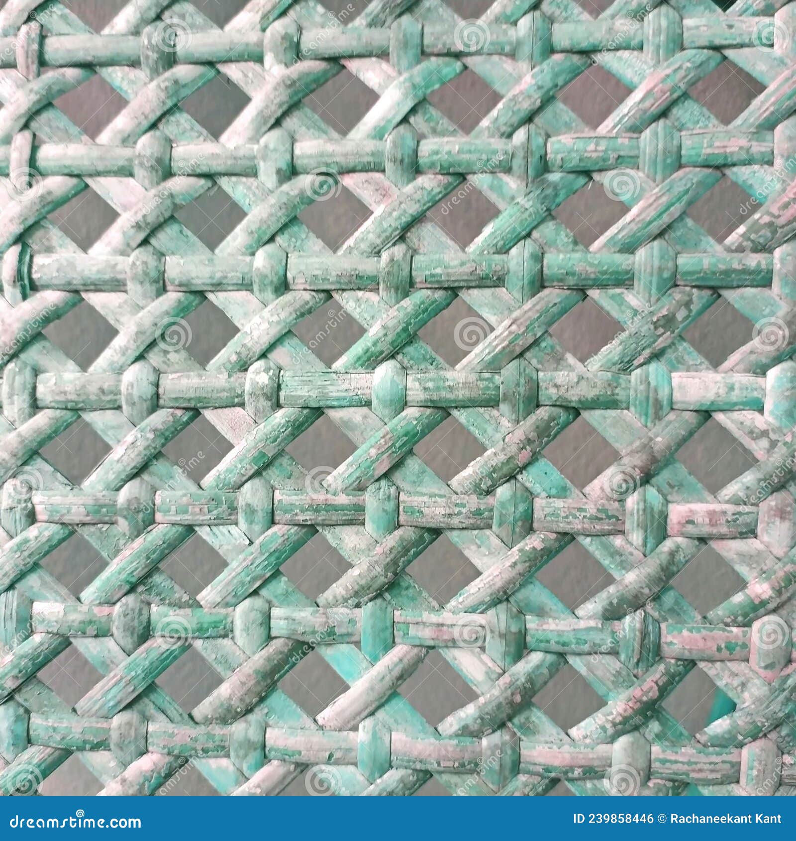 Old Green Rattan. Textures and Patterns of Old Green Rattan Stock Photo ...