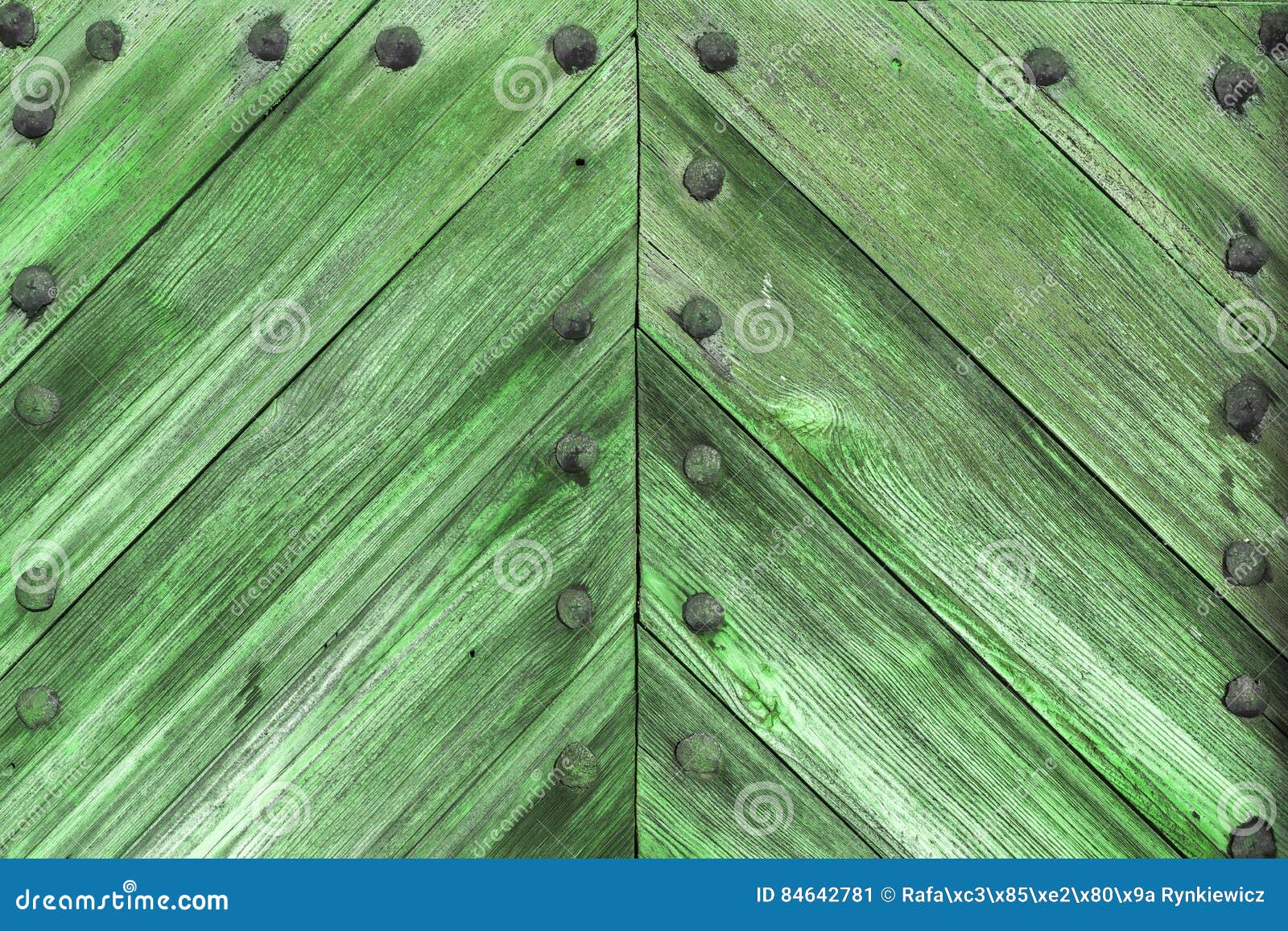 The Old Green Wood Texture with Natural Patterns Stock Image - Image of ...