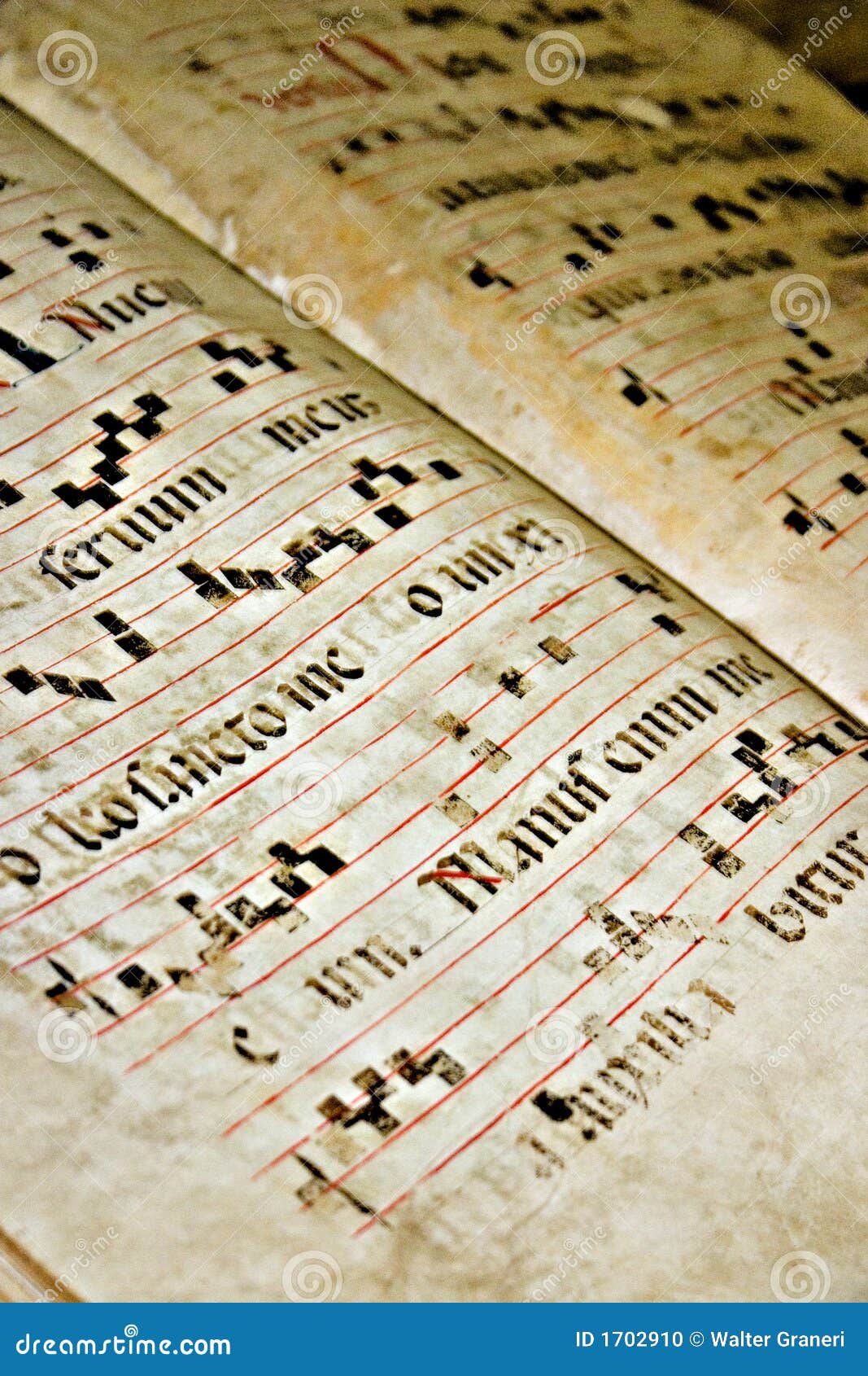 Old gregorian text stock photo. Image of urbanism, church - 1702910