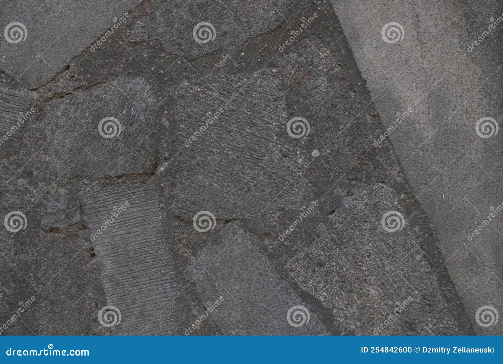 Old Grey Concrete Textured Wall, Background. Stock Photo - Image of ...