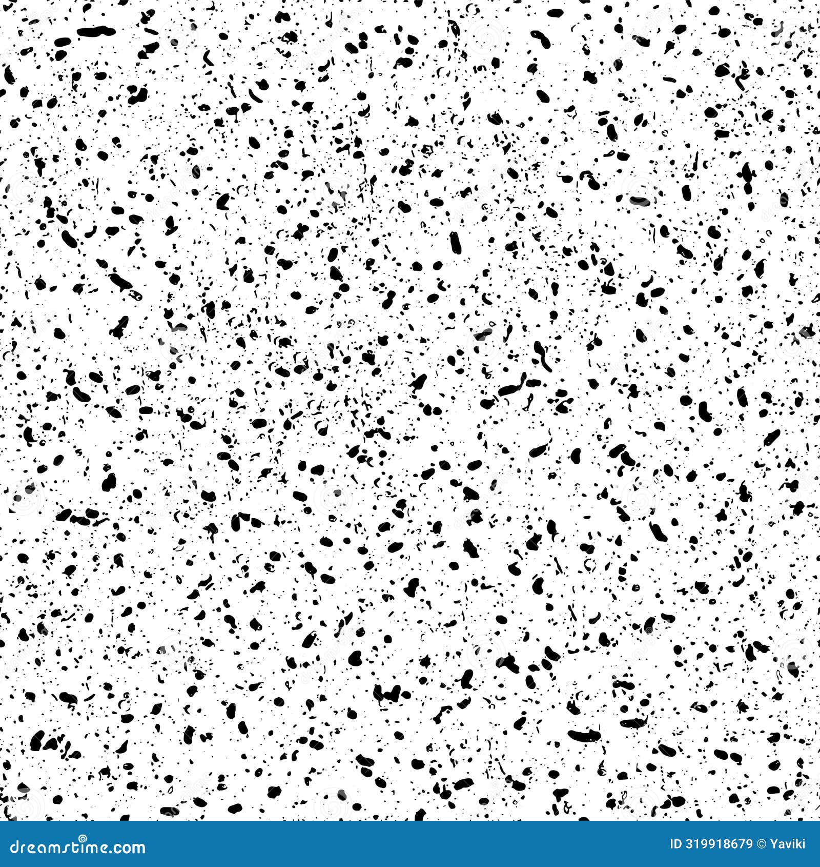 Old Gritty Black Ink Splash Seamless Pattern Vector Stock Vector ...