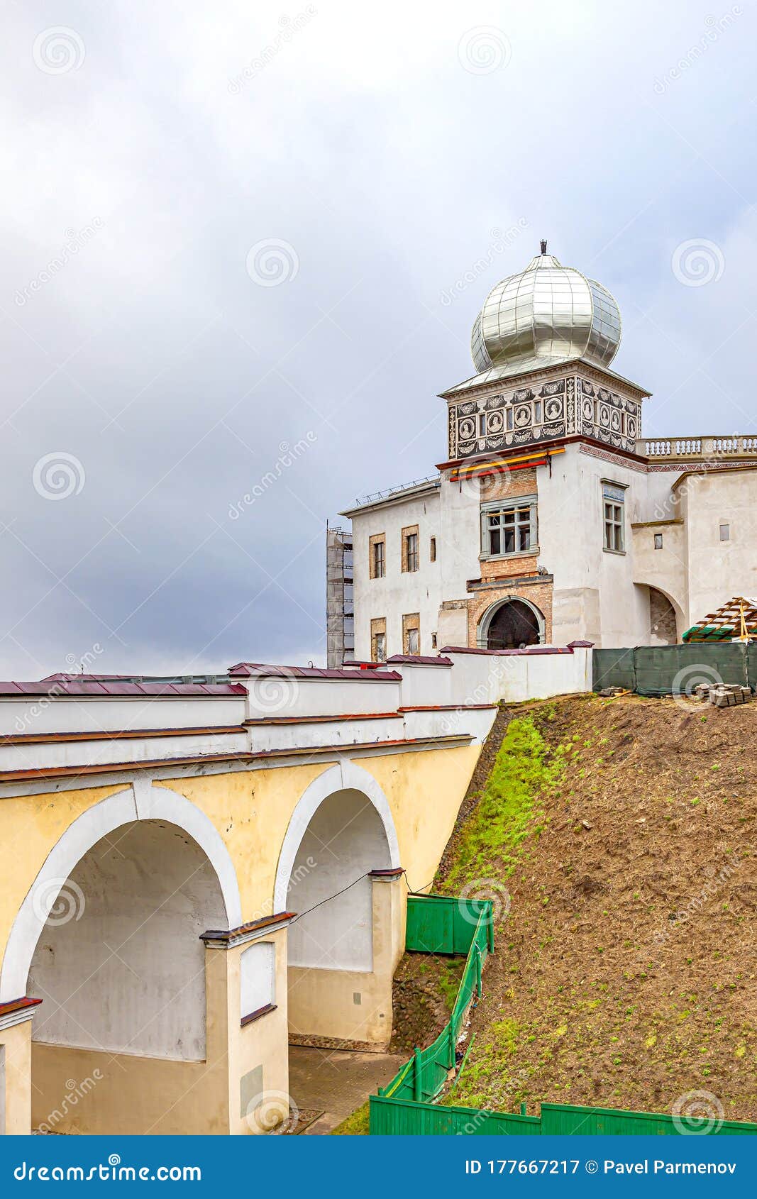 Old Grodno Castle. Republic of Belarus Stock Image - Image of building ...