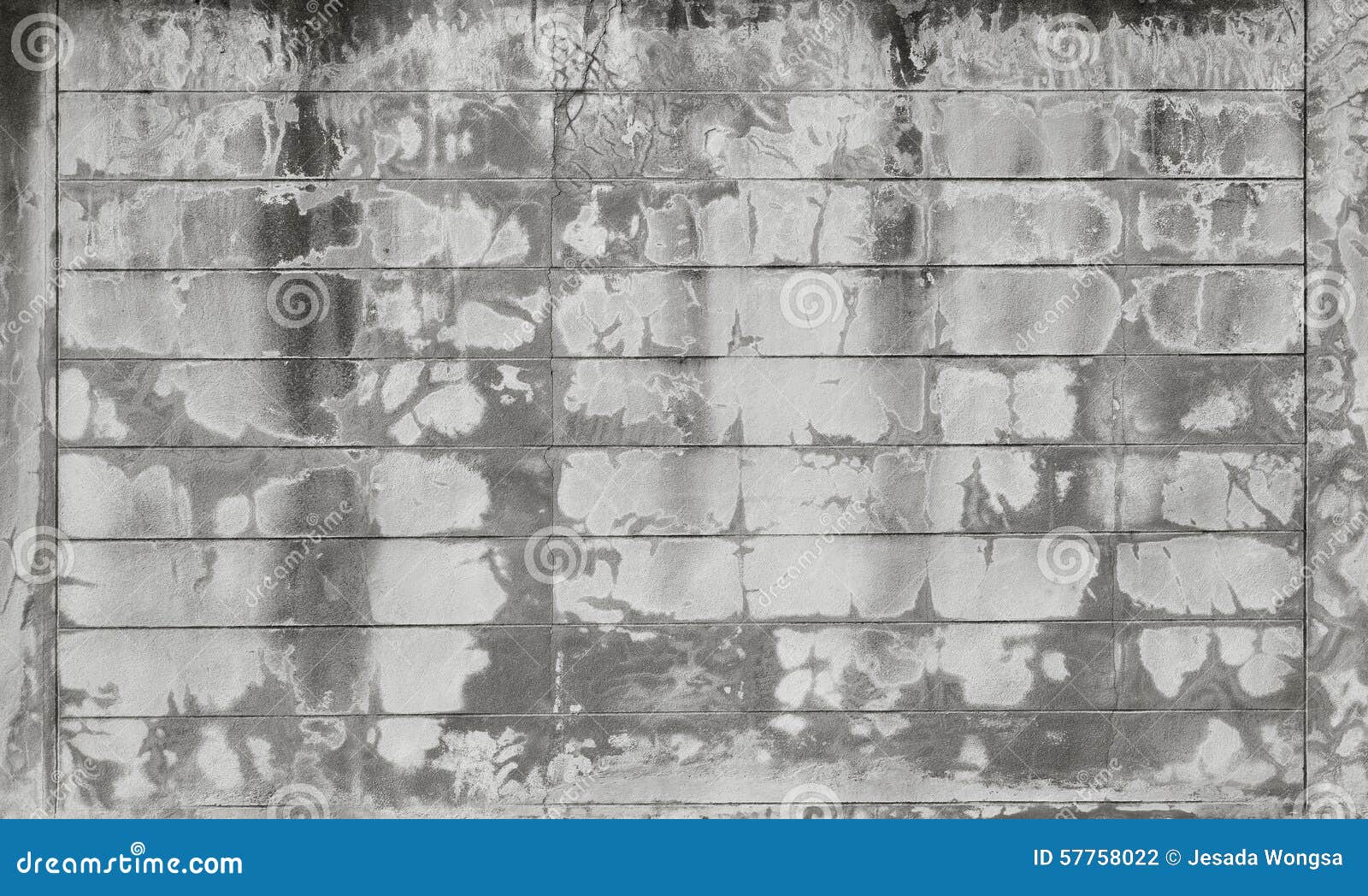 Old Ground ,cement Block Wall Stock Photo - Image of detail, industrial ...