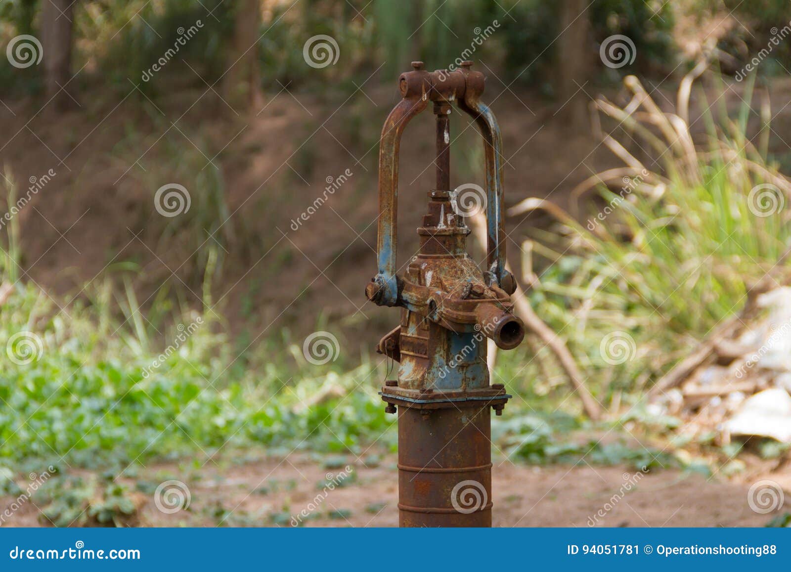 Groundwater Well With Pvc Pipe And System Electric Deep Well ...