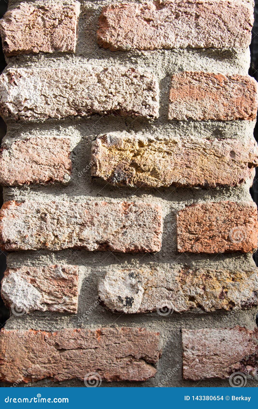 Old Grunge Brick Wall Background Stock Photo - Image of texture, wall ...