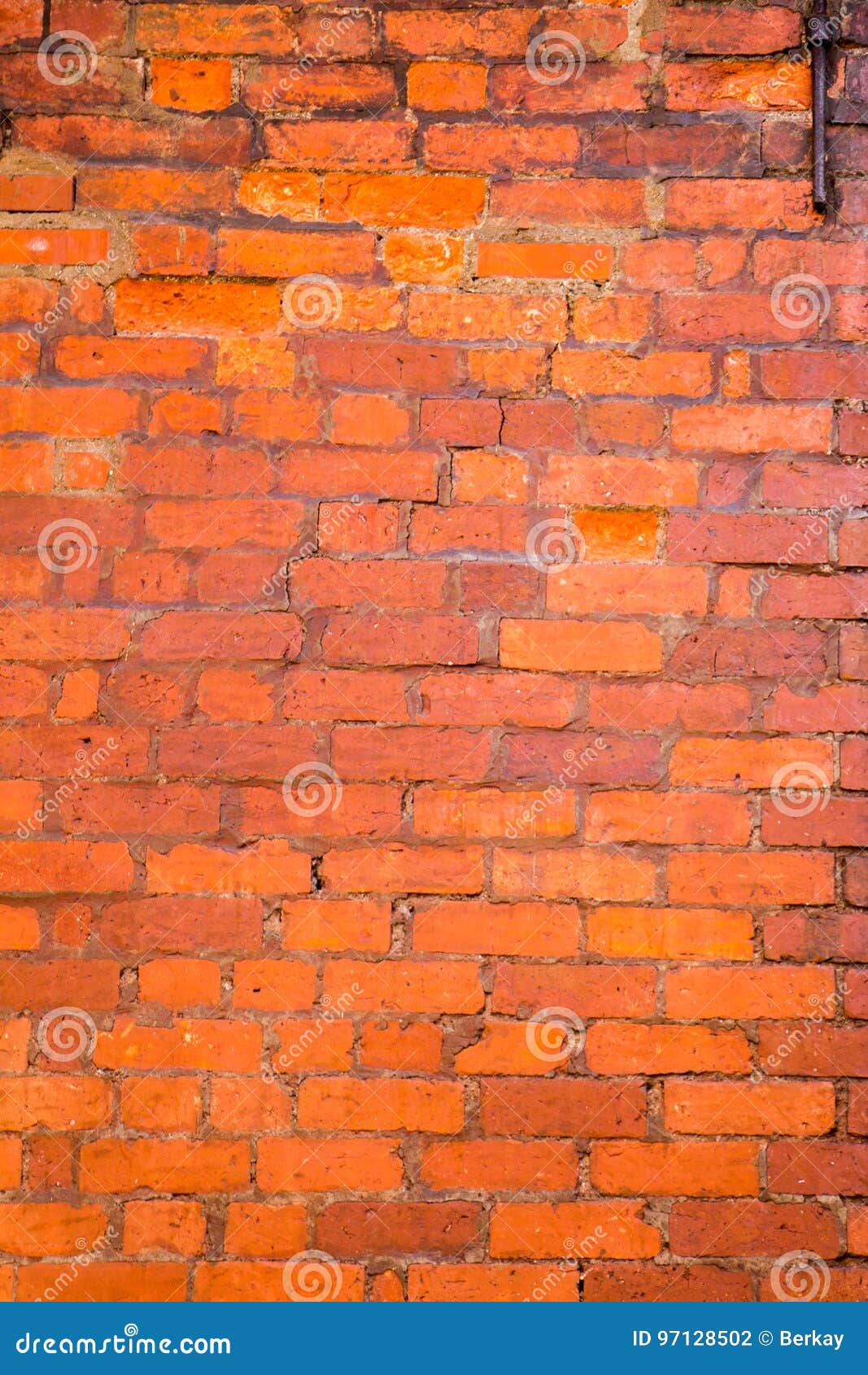 Old Grunge Brick Wall Background Stock Photo - Image of wall, aged ...