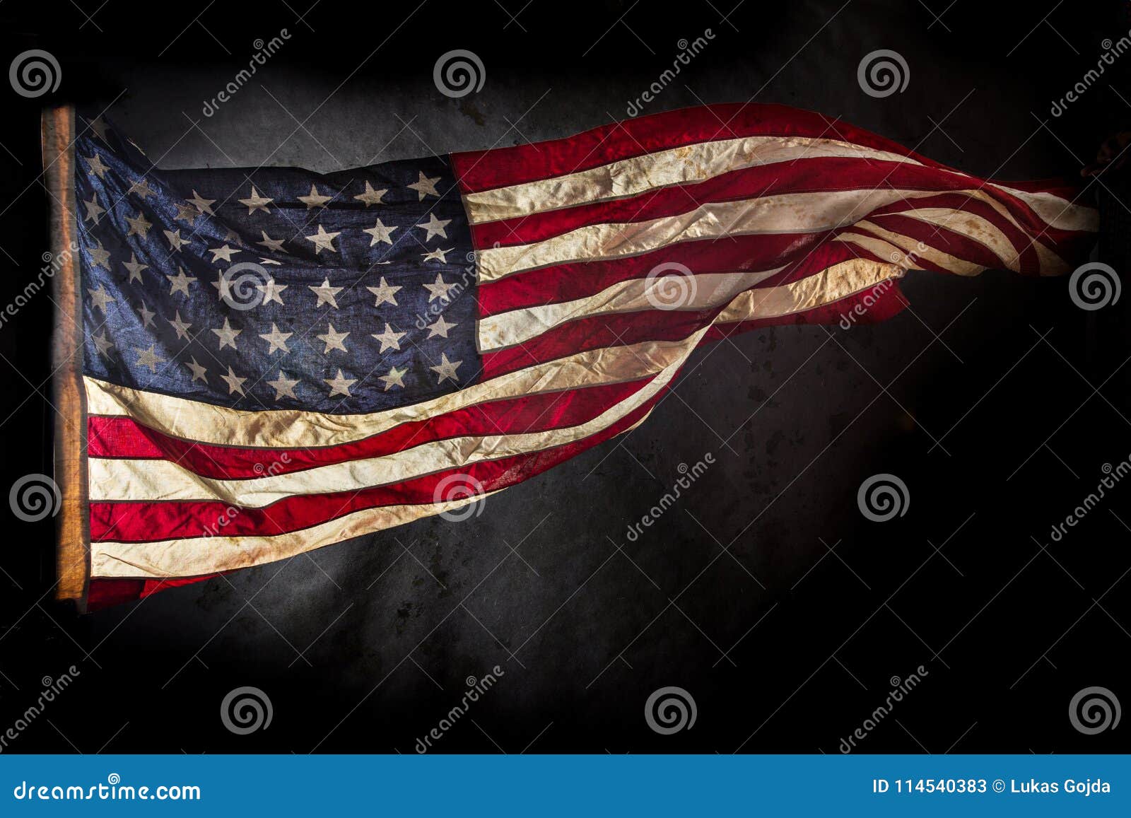 Old Grunge Flag of United States of America. Stock Image - Image of ... Old Grunge Flag of United States of America. Stock Image - Image of ...