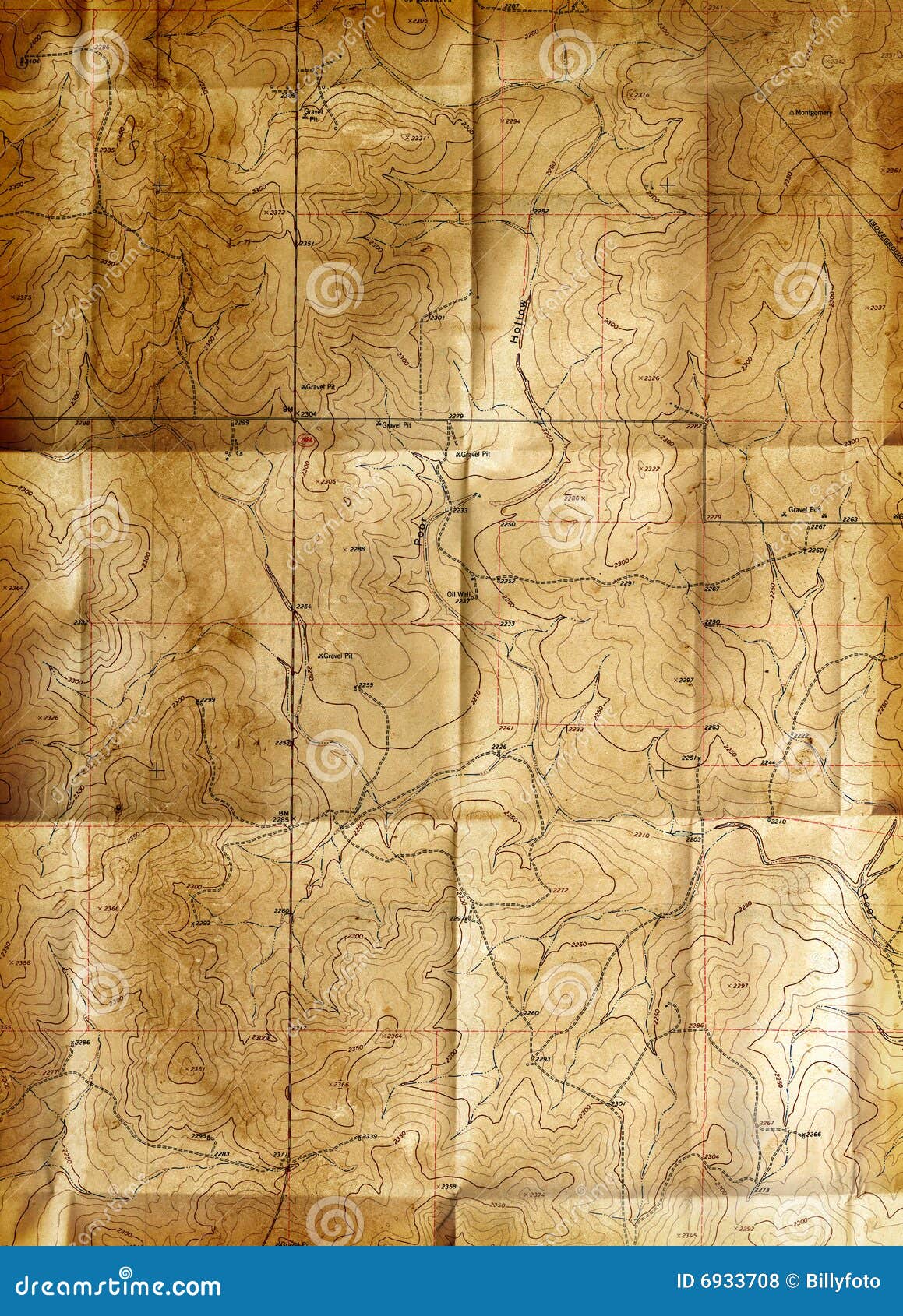 Old grunge map stock photo. Image of mark, trip, treasure - 6933708
