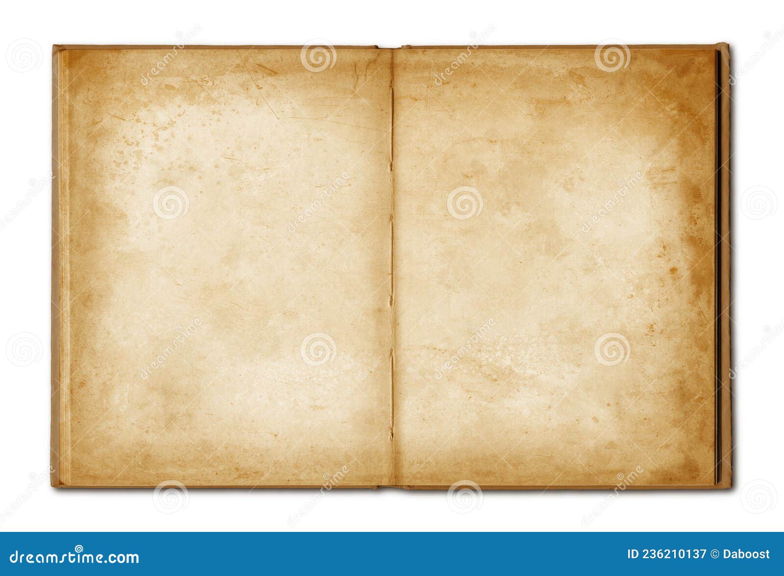 Old grunge open notebook stock image. Image of notepad - 236210137
