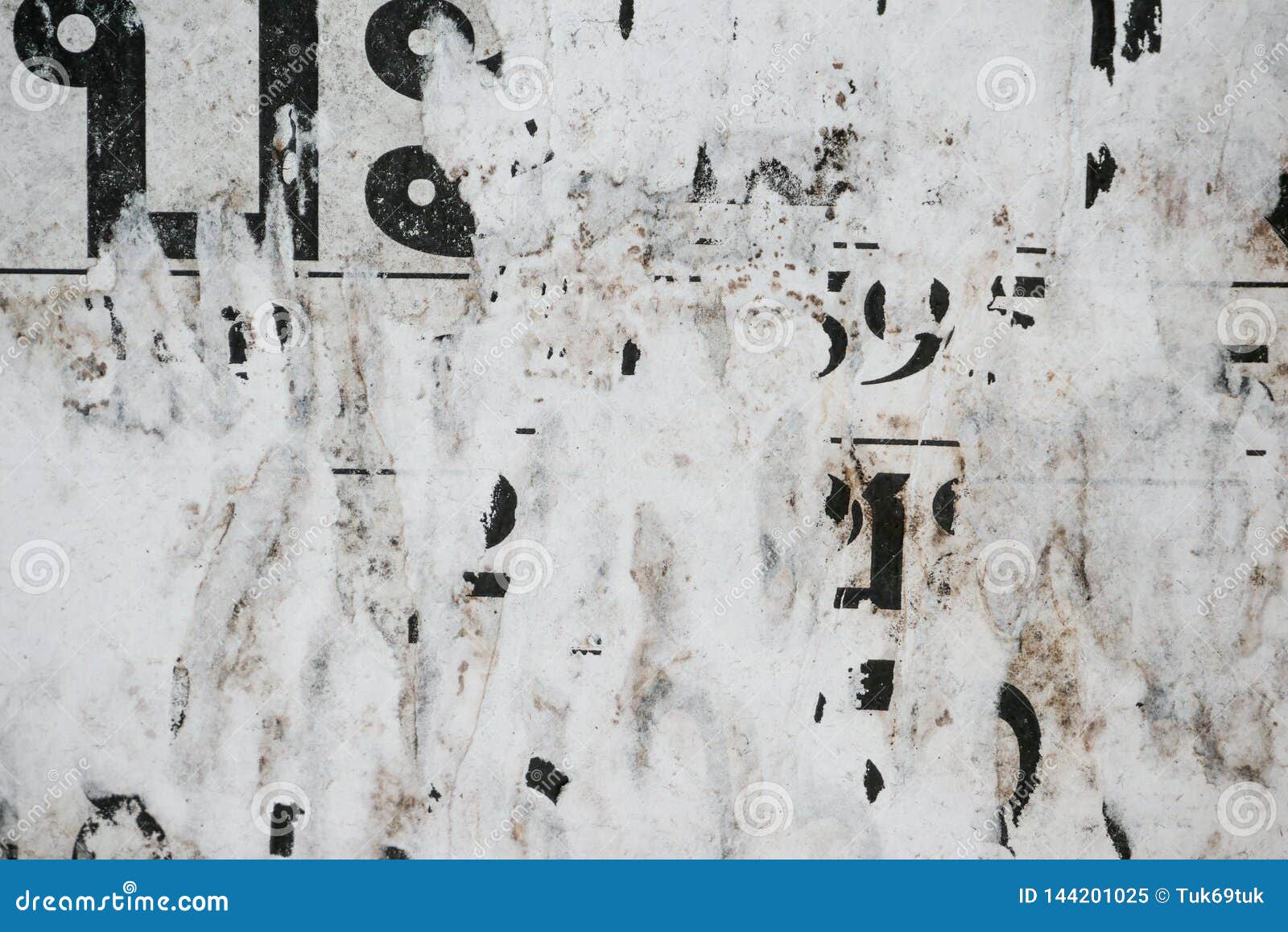 Old Grunge Posters Paper Surface Texture Background Stock Image - Image ...