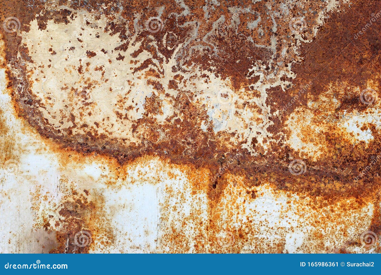 Old Grunge Rust Metal Panel Texture Background Stock Image - Image of ...