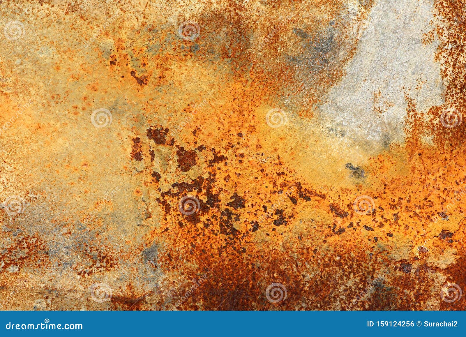 Old Grunge Rust Metal Panel Texture Use for Background Stock Photo ...
