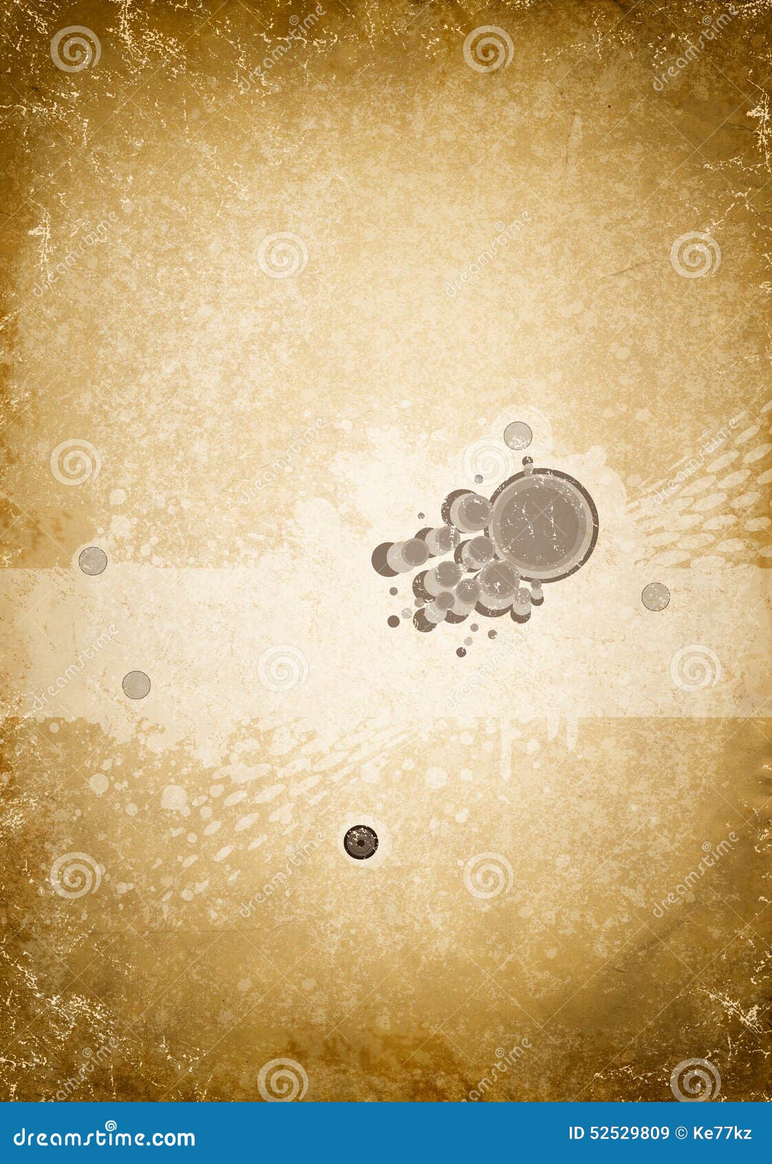 Old Grunge Spotted Paper Background. Stock Illustration - Illustration ...