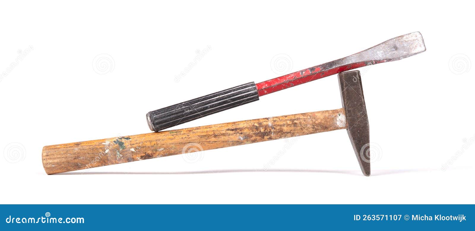 Old Grungy Chisel for Stone Works Stock Image - Image of work ...