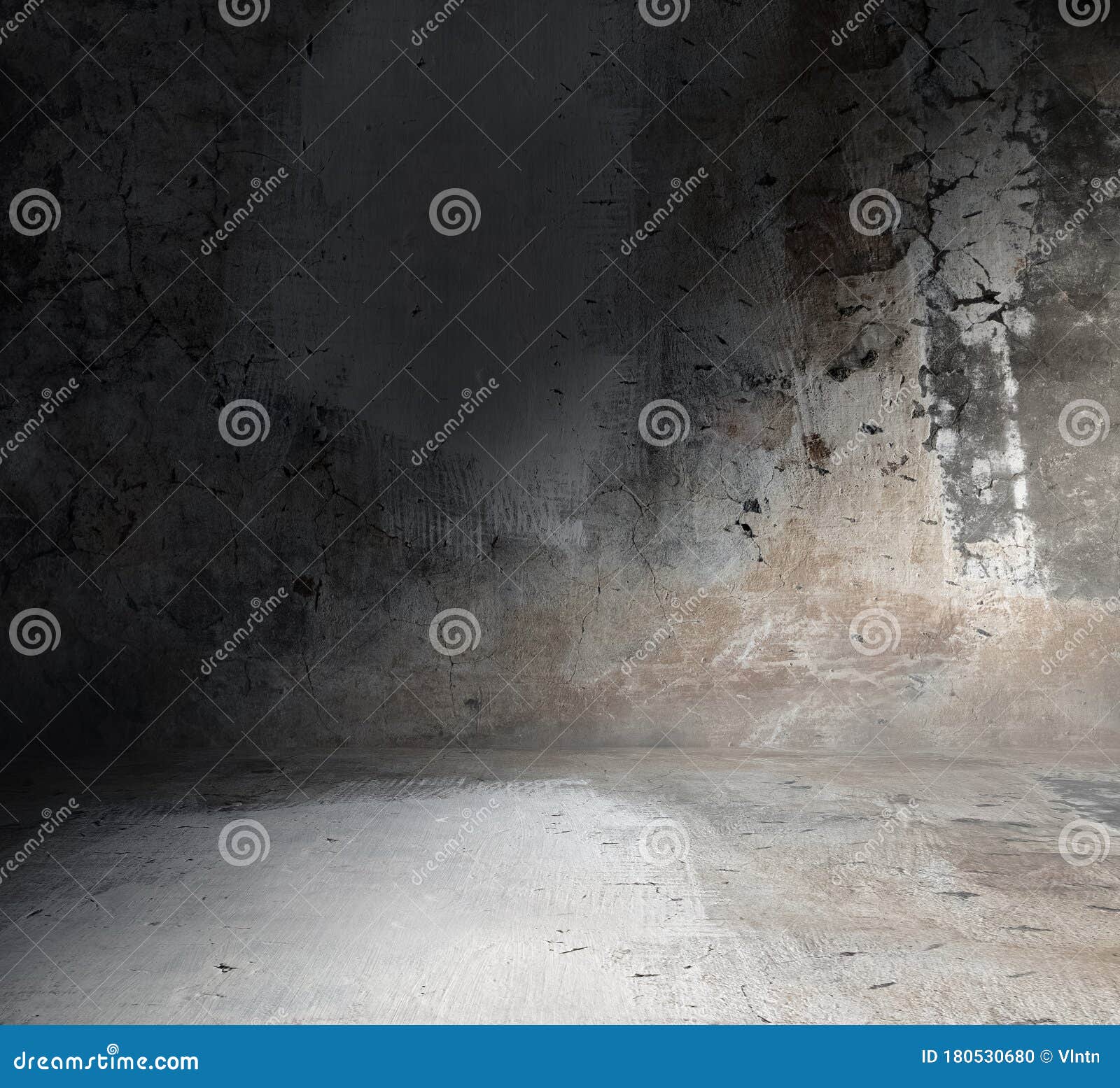 Old grungy room stock photo. Image of wall, gray, indoor - 180530680