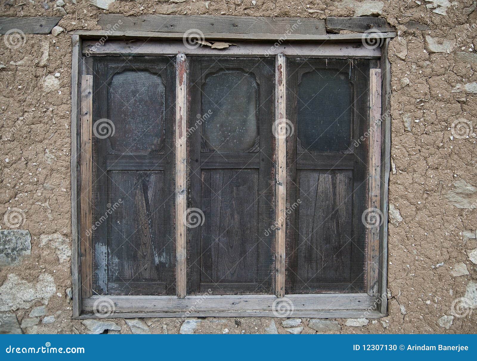 Old grungy window stock photo. Image of antique, brown - 12307130