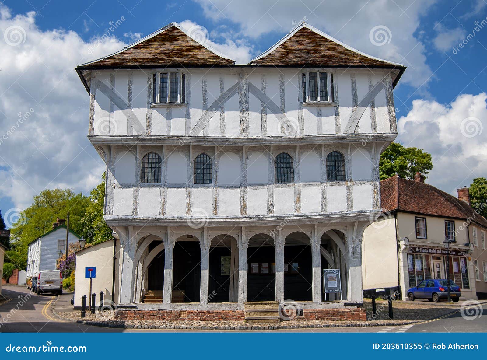 The Old Guildhall in Thaxted, Essex Editorial Image - Image of england ...
