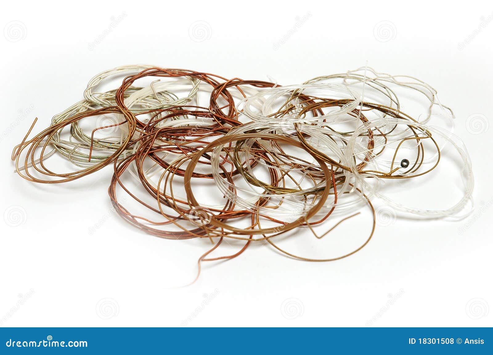 Old guitar strings stock photo. Image of tone, guitar - 18301508